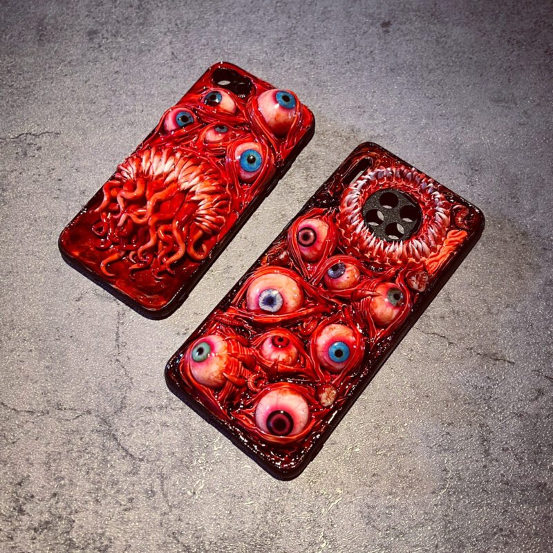 Horror Phone Cases - Hexeyes | 3D Creepy Eyeball Phone Case, Horror ...